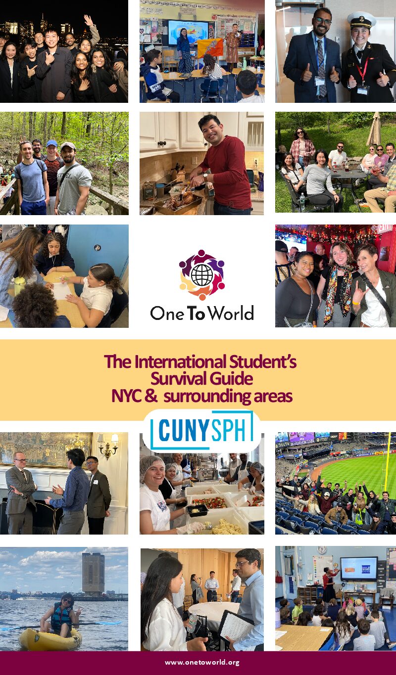 School of Public Health, CUNY | 2025-2026 The International Student’s ...